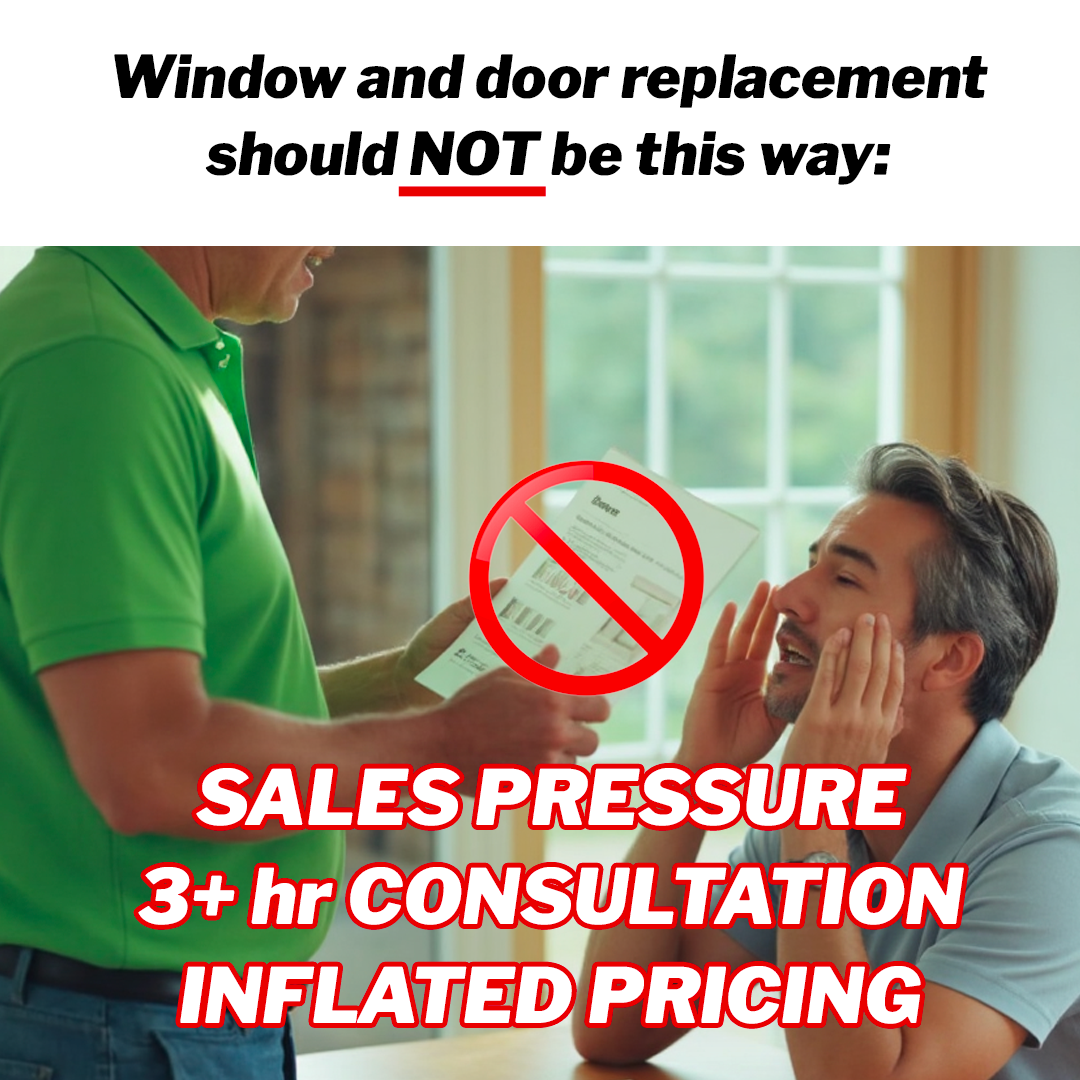 Why Your Window Consultation Should Not Take Three Hours
